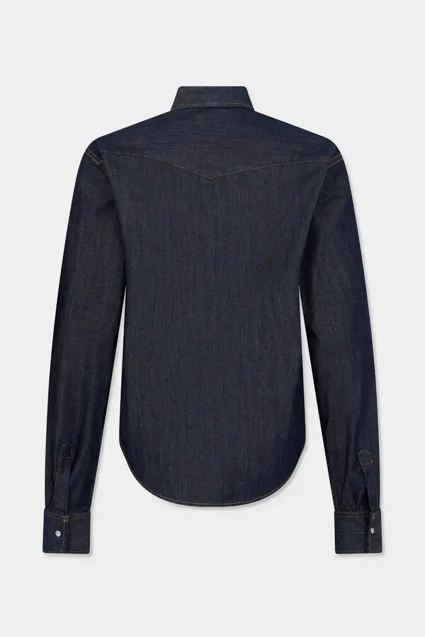 Dsquared2 Dark Shirting Western Shirt