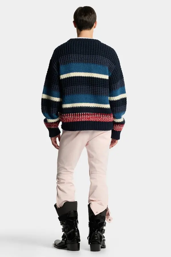 Dsquared2 Cropped Cotton Ski Pants
