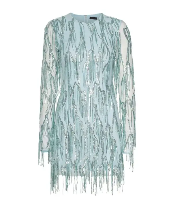 ROTATE BY BIRGER CHRISTENSEN Long Sleeve Mini Dress