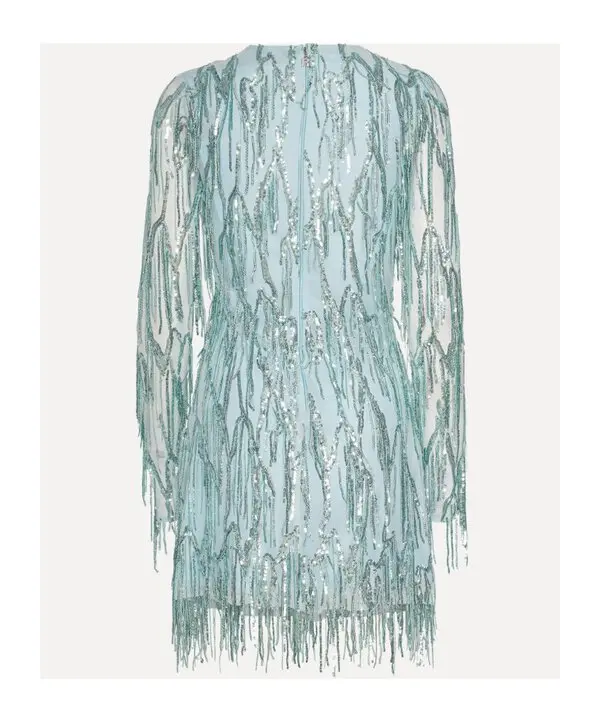 ROTATE BY BIRGER CHRISTENSEN Long Sleeve Mini Dress