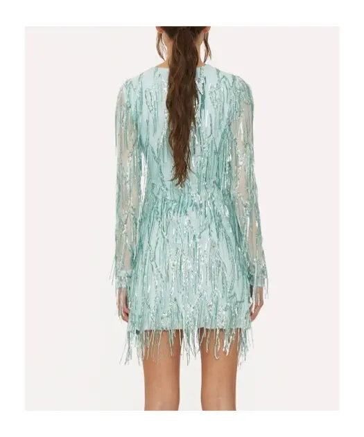 ROTATE BY BIRGER CHRISTENSEN Long Sleeve Mini Dress