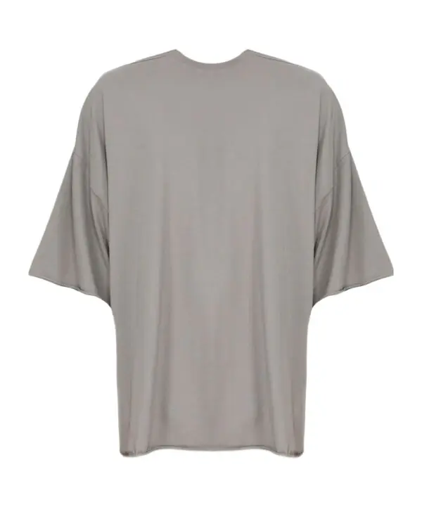 Rick Owens Tommy Raw-cut Oversized Cotton T-shirt - Gray