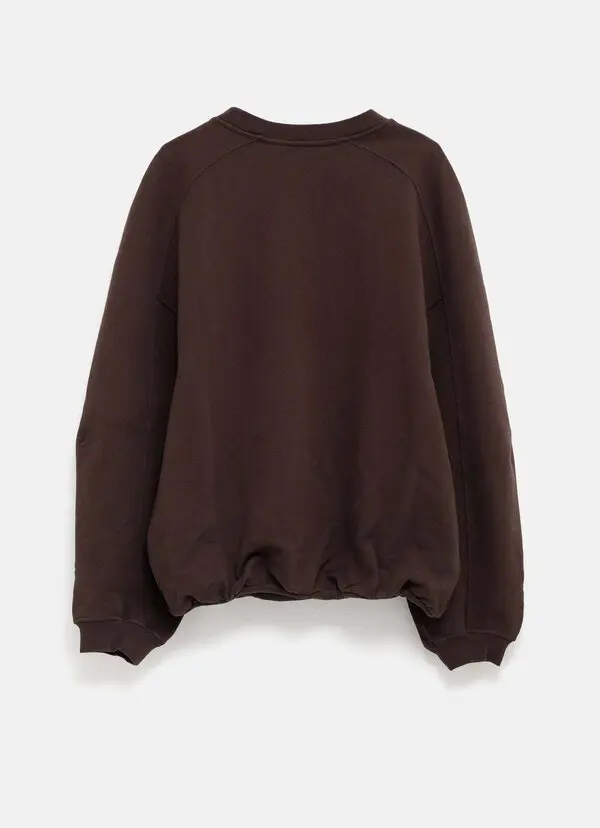 Jacquemus Long-sleeved Sweatshirt - Black