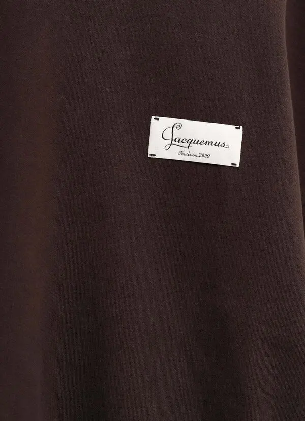 Jacquemus Long-sleeved Sweatshirt - Black