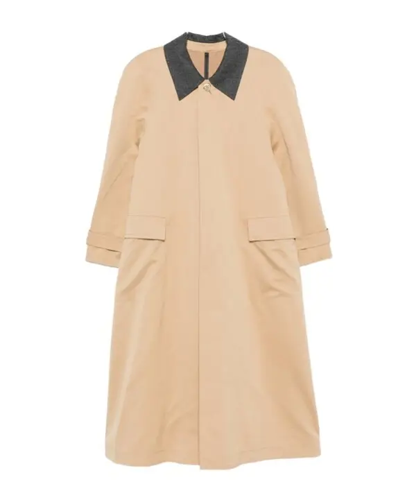 Carven Long-sleeved Trench Coat