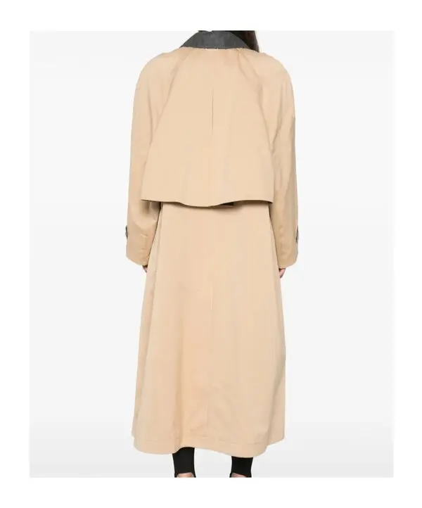 Carven Long-sleeved Trench Coat