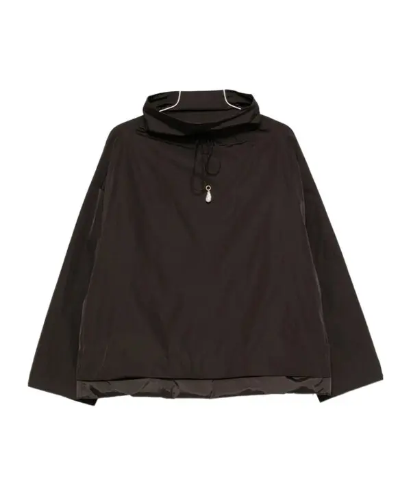 Carven Long Sleeve Jacket With Faux Pearl Detail