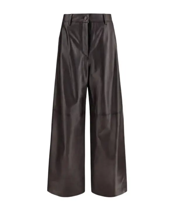 P.a.r.o.s.h Leather Casual Pants