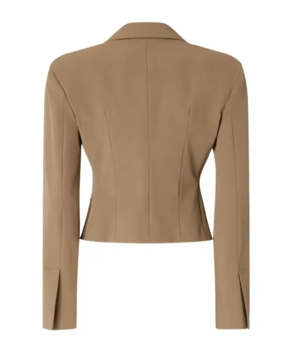 Pinko Single-breasted Cropped Blazer