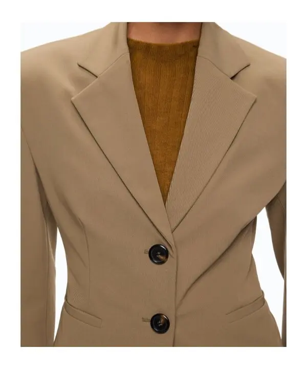 Pinko Single-breasted Cropped Blazer