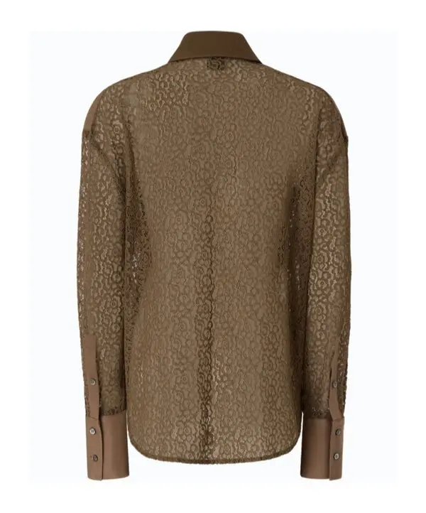 Pinko Lace Panelled Shirt