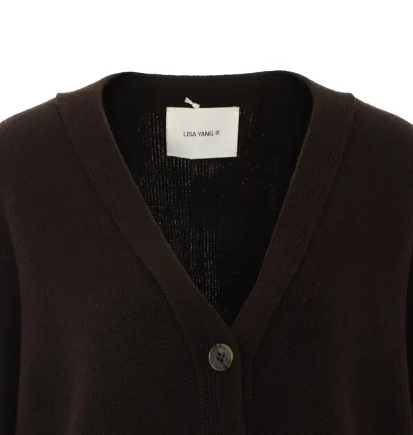 LISA YANG Long-sleeve V-neck Cardigan