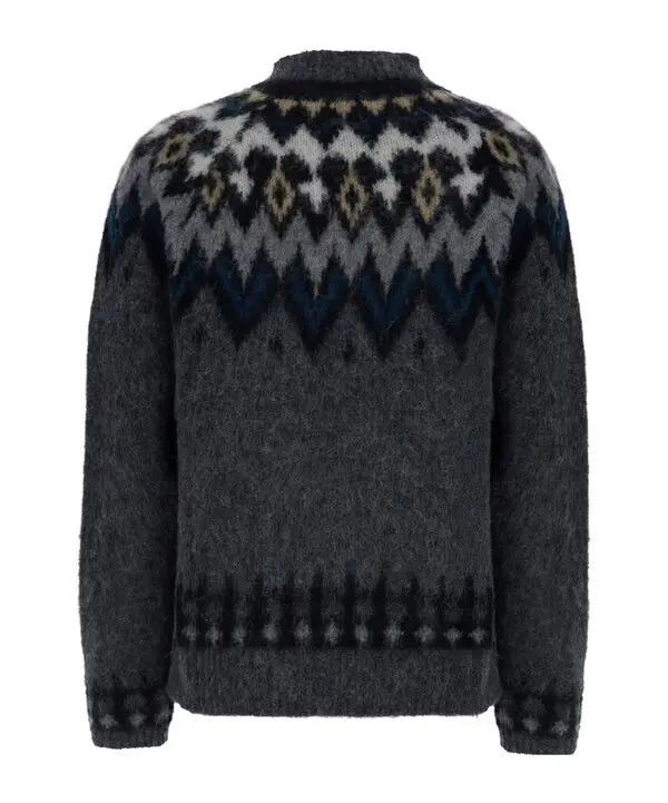 JUCCA Fair Isle Crew Neck Sweater