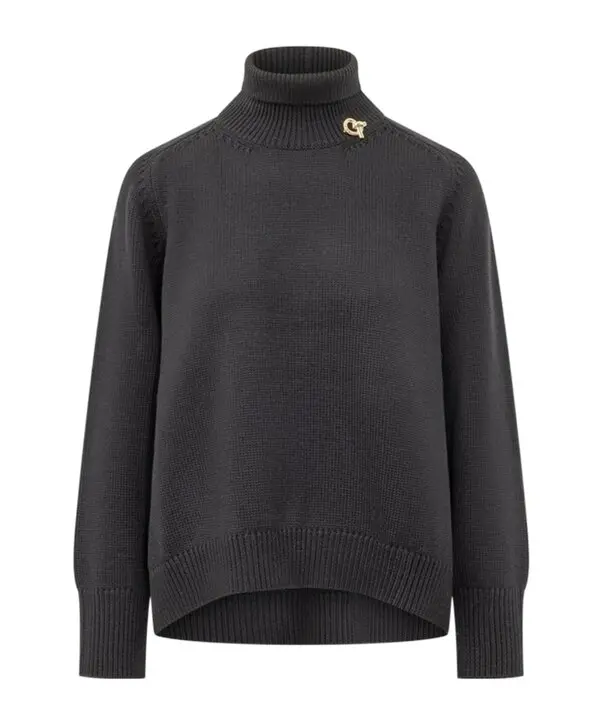 Fabiana Filippi High Neck Knitted Sweater