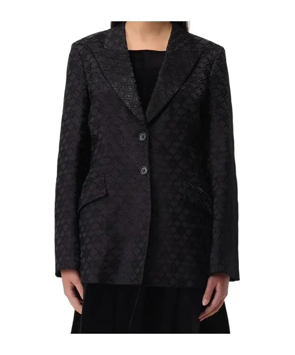 Alberta Ferretti Stretch Damask Jacket