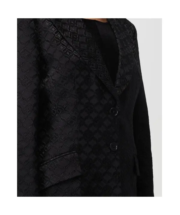 Alberta Ferretti Stretch Damask Jacket