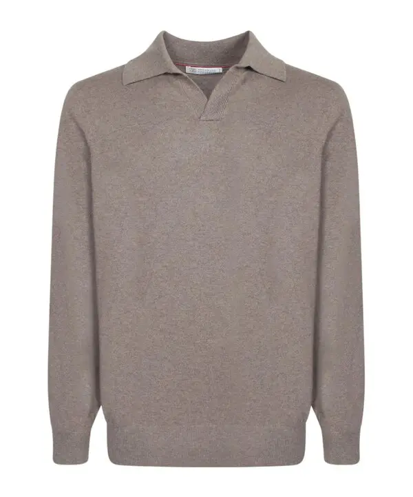 Brunello Cucinelli Polo-neck Knitted Jumper
