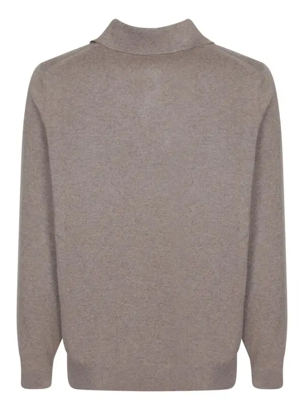Brunello Cucinelli Polo-neck Knitted Jumper