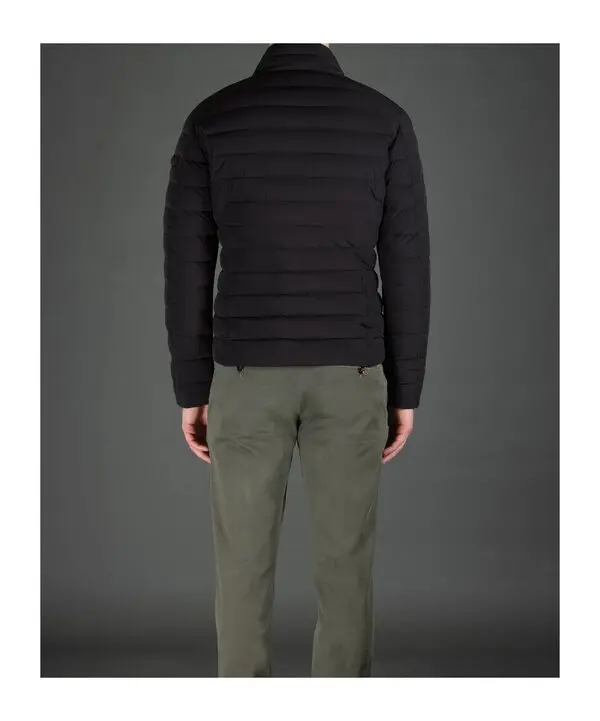 MOORER Long Sleeve Cotton Coat