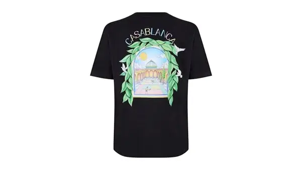 Casablanca L'arche De Tennis Tee Shirt