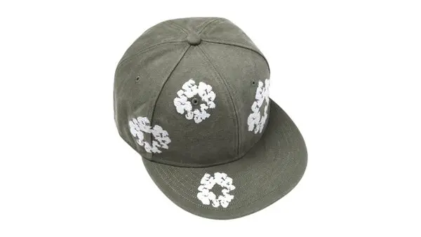DENIM TEARS Cotton Wreath New Era 59fifty Canvas Fitted Cap