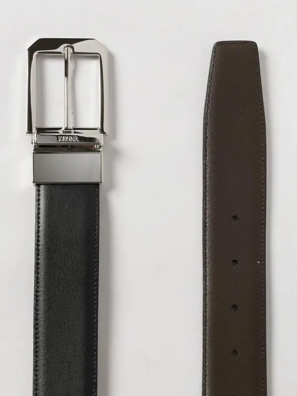 Zegna Reversible Leather Belt
