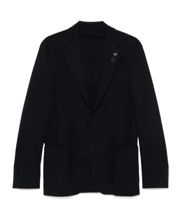 LARDINI Patch-pocket Blazer