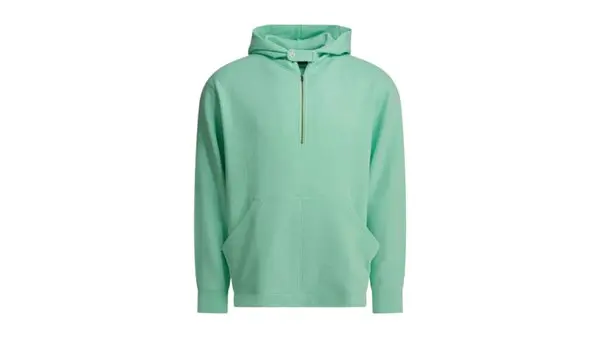 BEAMS Half Zip Hoodie - Green