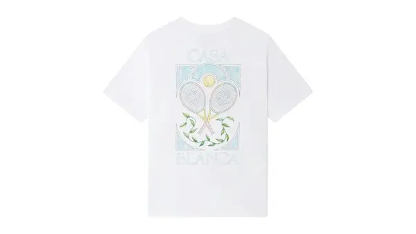 Casablanca Tennis Pastelle Tee Shirt