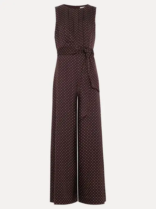 PHASE EIGHT Janine Spot Jumpsuit