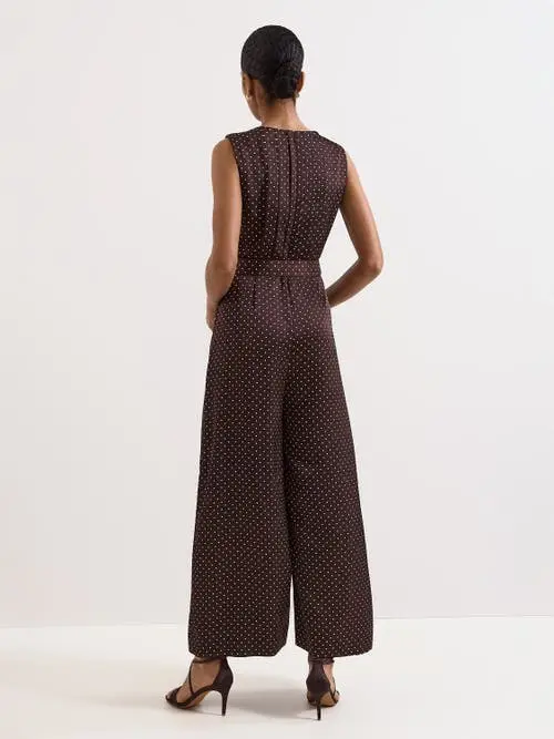 PHASE EIGHT Janine Spot Jumpsuit