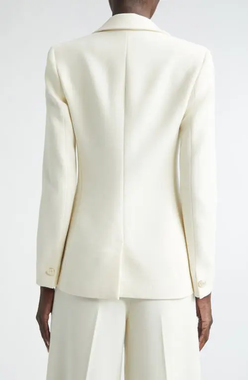 St. John Palais Stretch Double-breasted Blazer