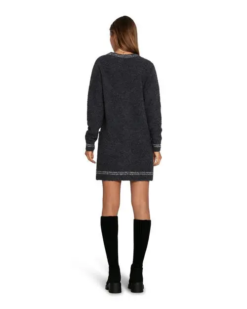 BELLE & BLOOM Cute In This Mini Cardigan Dress