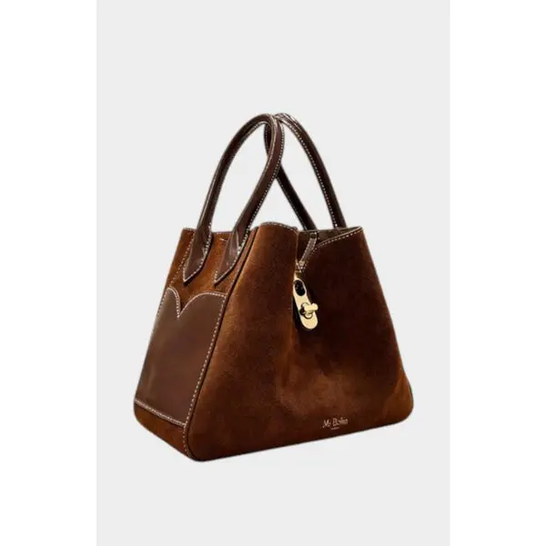 MI BOLSA LONDON Cotswolds Genuine Tote Leather Shoulder Bag