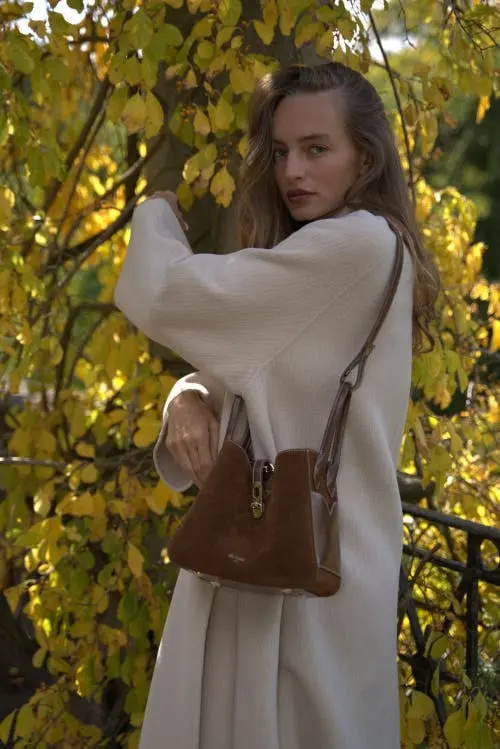MI BOLSA LONDON Cotswolds Genuine Tote Leather Shoulder Bag
