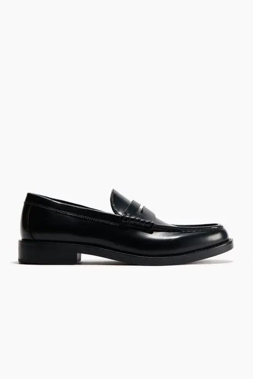 H&M Loafers With Penny Keeper And Moccasin Seam