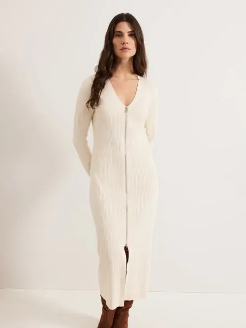 PHASE EIGHT Ella Ribbed Knit Dress