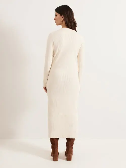 PHASE EIGHT Ella Ribbed Knit Dress