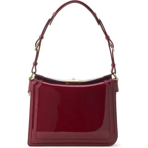 LANVIN Compagnon 20 Bag In Patent Leather