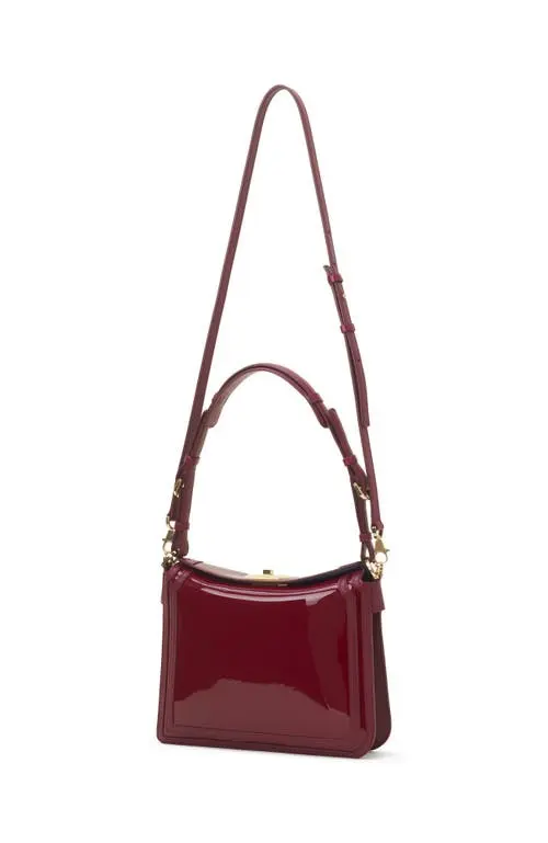 LANVIN Compagnon 20 Bag In Patent Leather