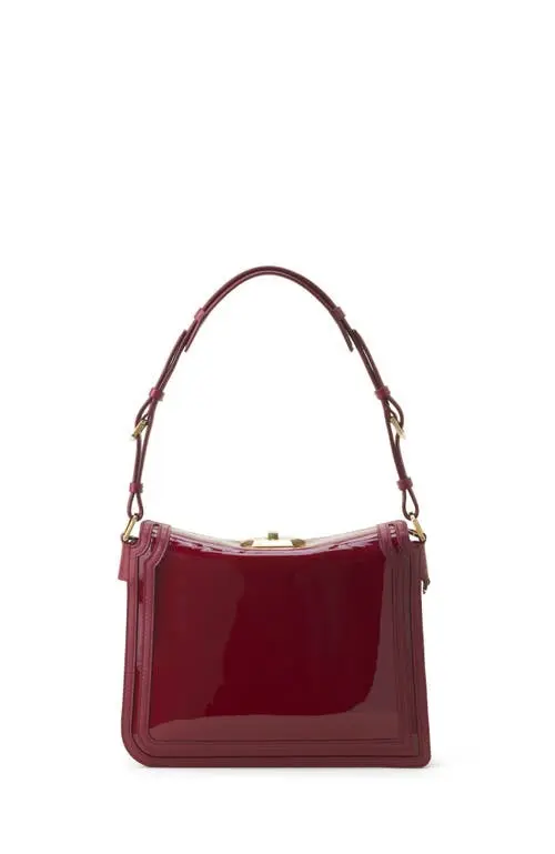 LANVIN Compagnon 20 Bag In Patent Leather