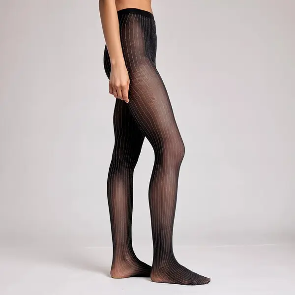STEMS Metallic Striped Tights