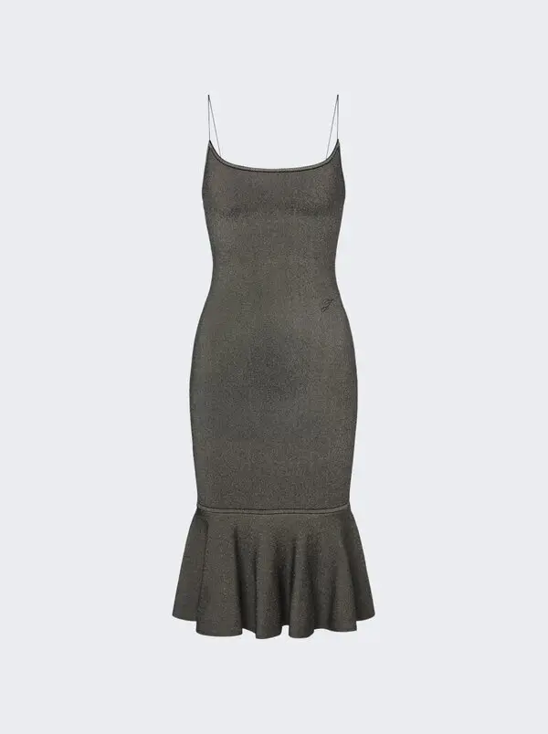 Jacquemus The Pina Knit Dress Dark