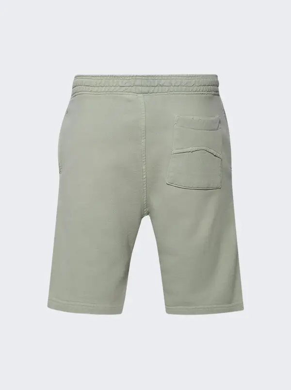 Rhude Classique Sweatshorts Washed Seafoam And White - Green