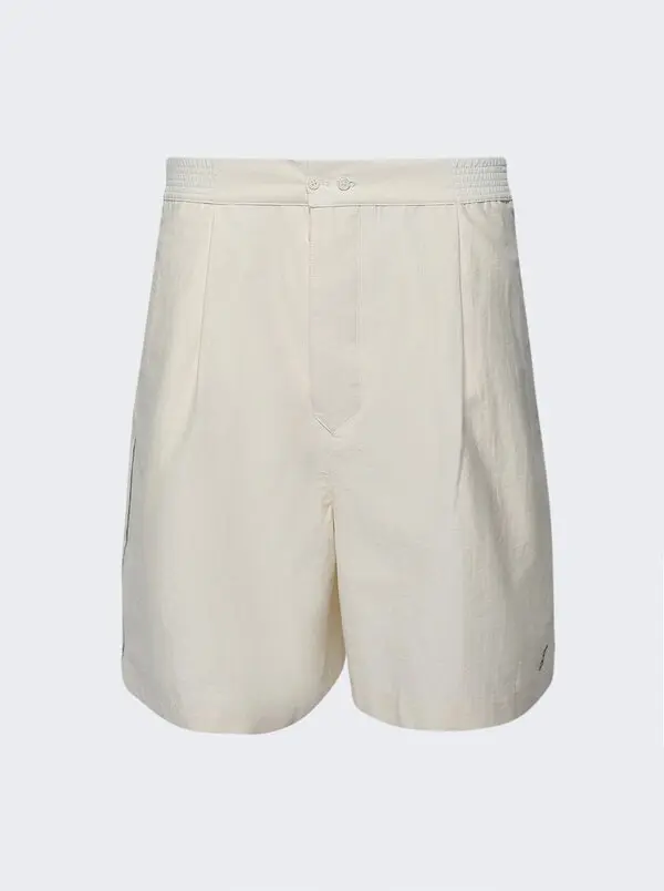 Jacquemus Off-white Pajama Shorts - Ivory