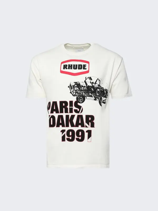 Rhude Awd Patch Tee Vintage And - White