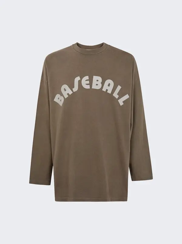 Fear Of God Baseball Long Sleeve Tee Faded