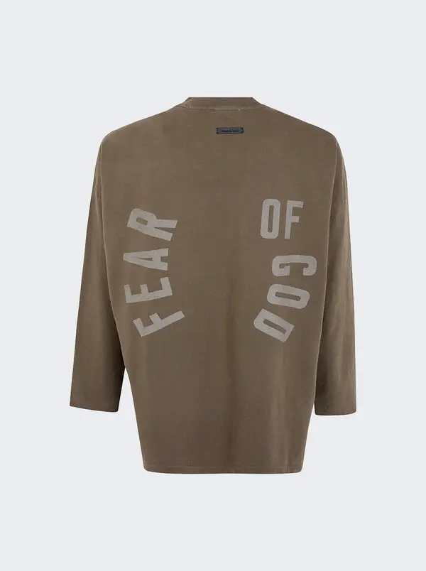 Fear Of God Baseball Long Sleeve Tee Faded