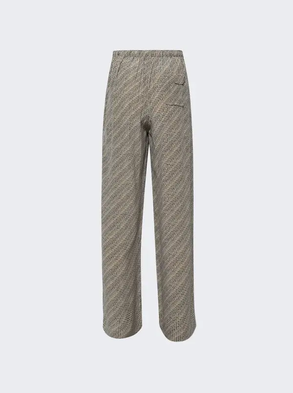 Balenciaga Printed Pyjama Pants And Black