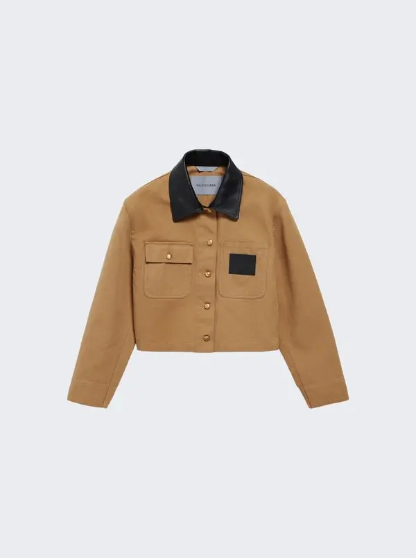 Balenciaga Cropped Workwear Jacket